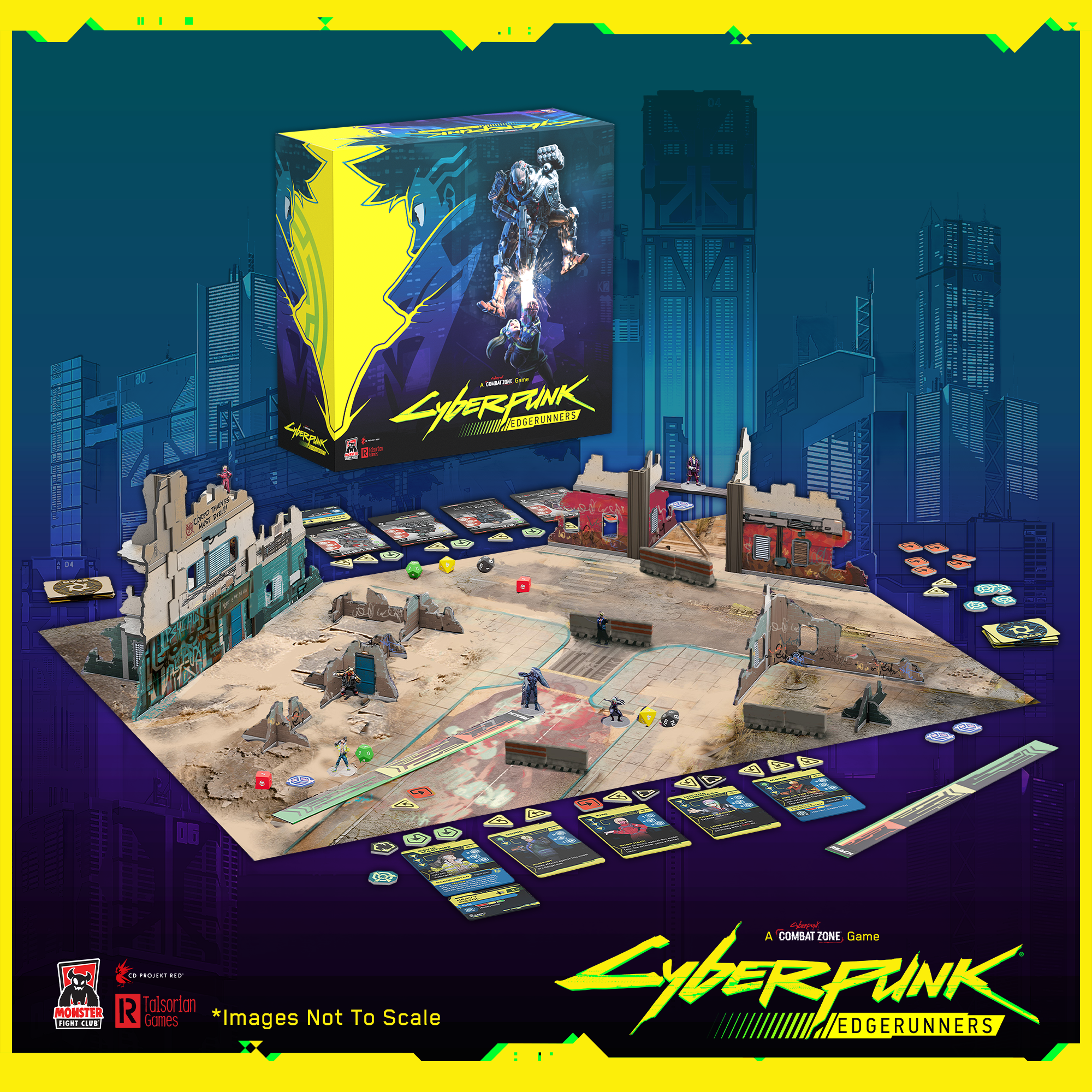 Cyberpunk Edgerunners: Combat Zone - Adam Smasher – Monster Fight Club