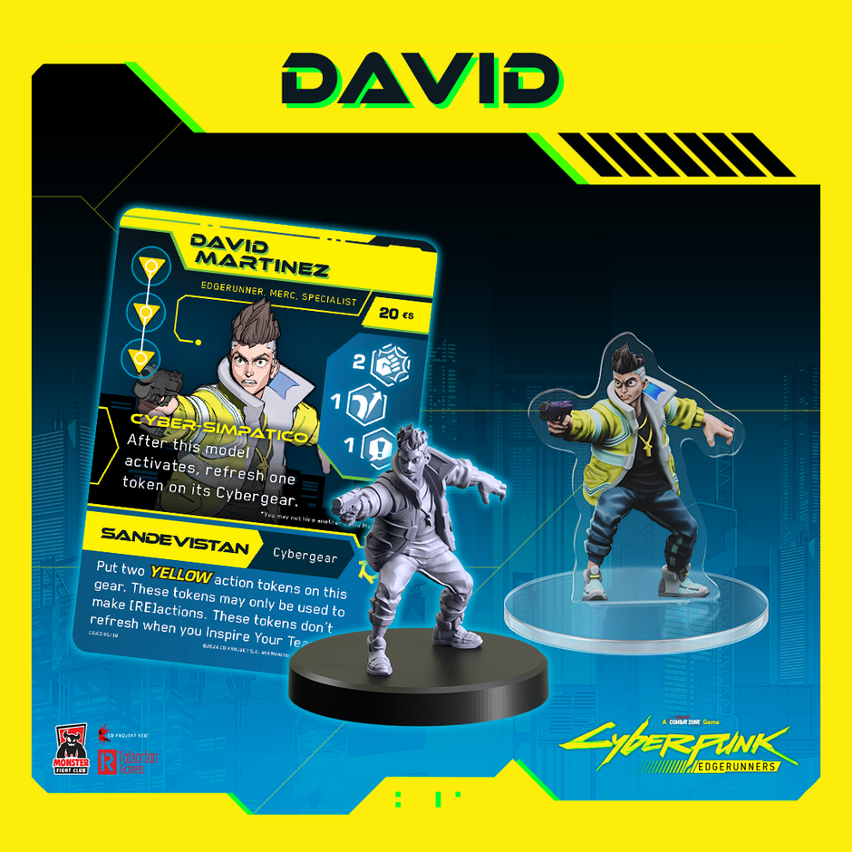 Cyberpunk Edgerunners: Combat Zone - Young David – Monster Fight Club