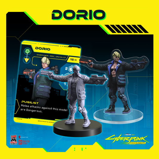 Cyberpunk Edgerunners: Combat Zone - Dorio – Monster Fight Club