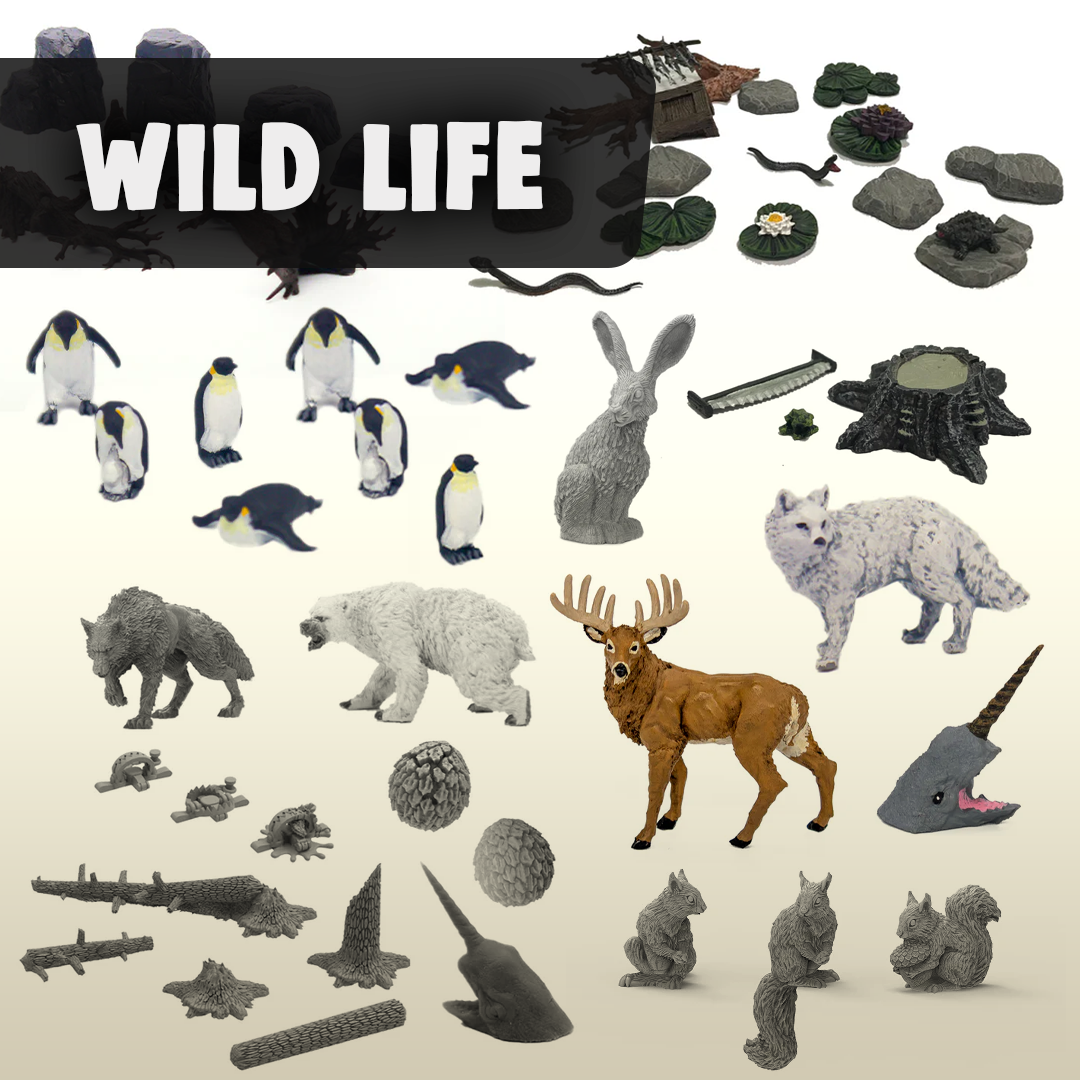 Monster Scenery: Wildlife – Monster Fight Club