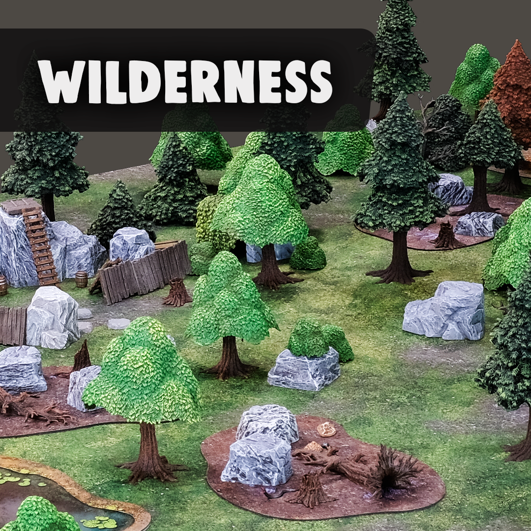 Monster Scenery: Wilderness – Monster Fight Club