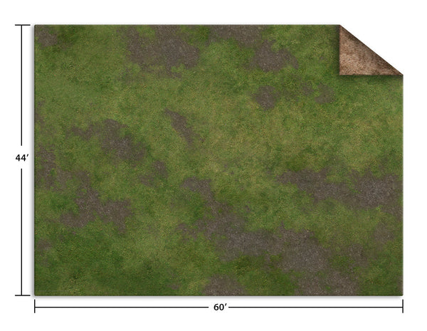 Monster Fight Club's 44x60" Grassland/Desert Game Mat BLOWOUT!