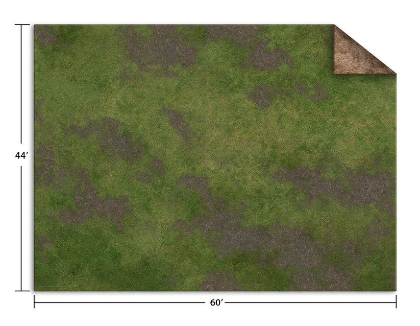 Monster Fight Club's 44x60" Grassland/Desert Game Mat BLOWOUT!