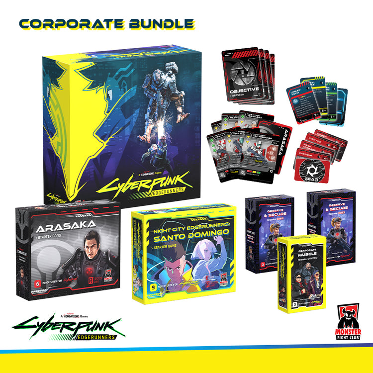 Monster Fight Club's Cyberpunk Red: Combat Zone Collection