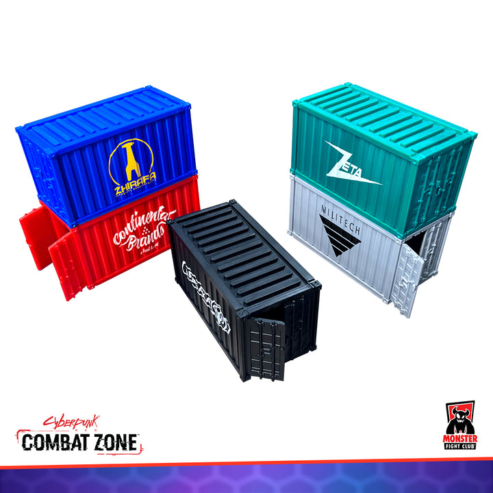 Monster Fight Club's Cargo Containers: Cyberpunk RED Special Edition