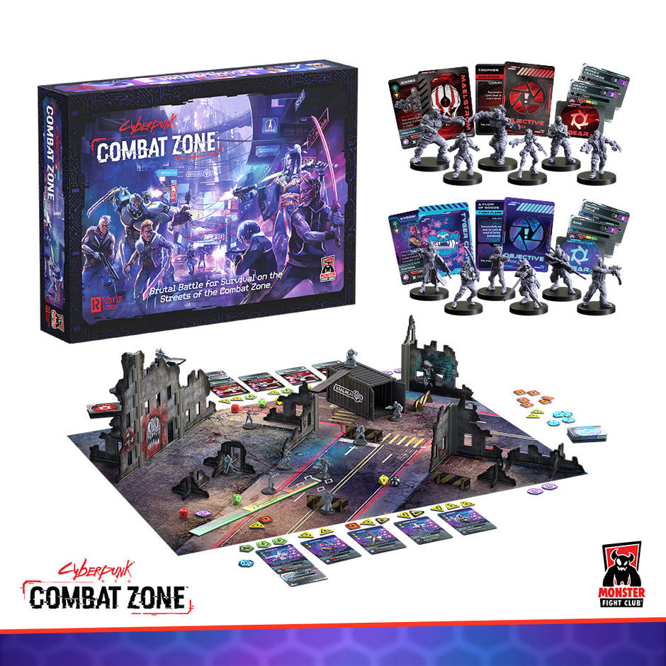 Monster Fight Club's Cyberpunk Red: Combat Zone Collection