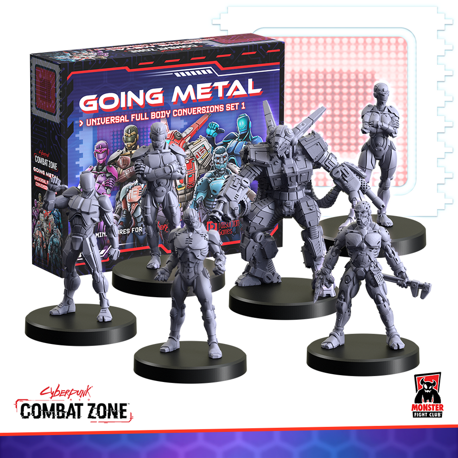 Monster Fight Club's Cyberpunk Red: Combat Zone Collection