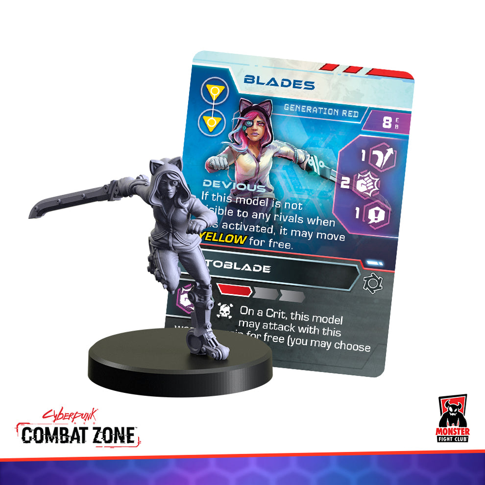 Monster Fight Club's Combat Zone: Generation RED Starter Gang