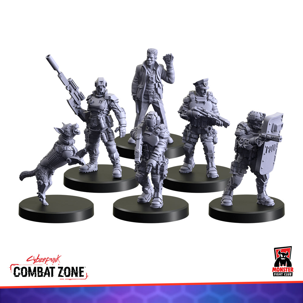 Monster Fight Club's Combat Zone: Lawmen Starter Gang
