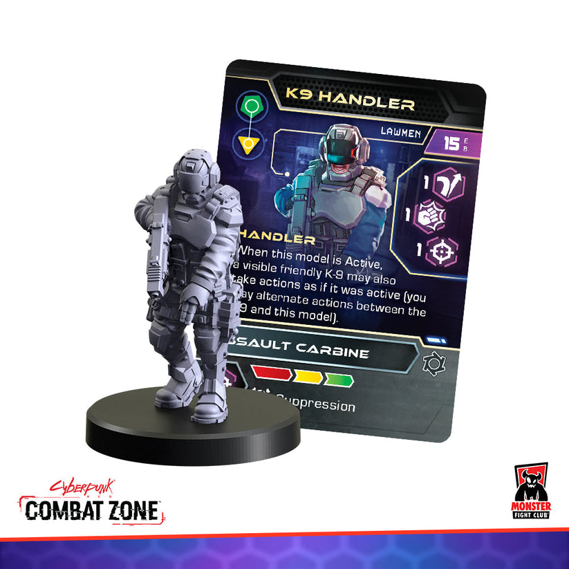 Combat Zone: K-9 Handler – Monster Fight Club