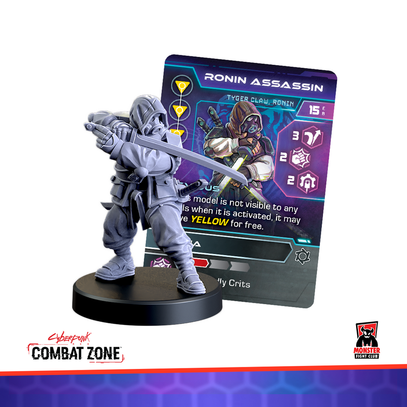 Tyger Claws - Ronin Assassin Alt Pose – Monster Fight Club