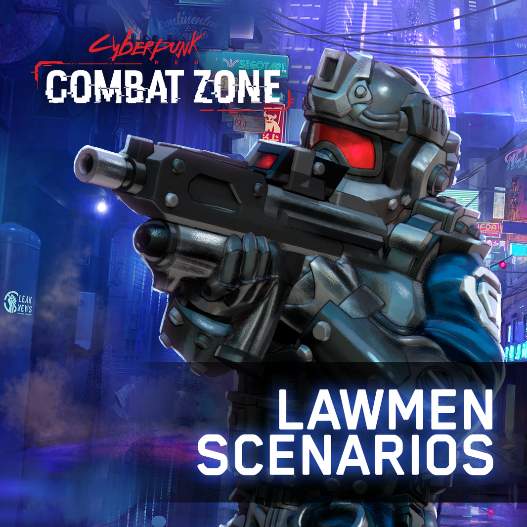 Cyberpunk RED: Combat Zone - Lawmen Scenarios Download – Monster Fight Club