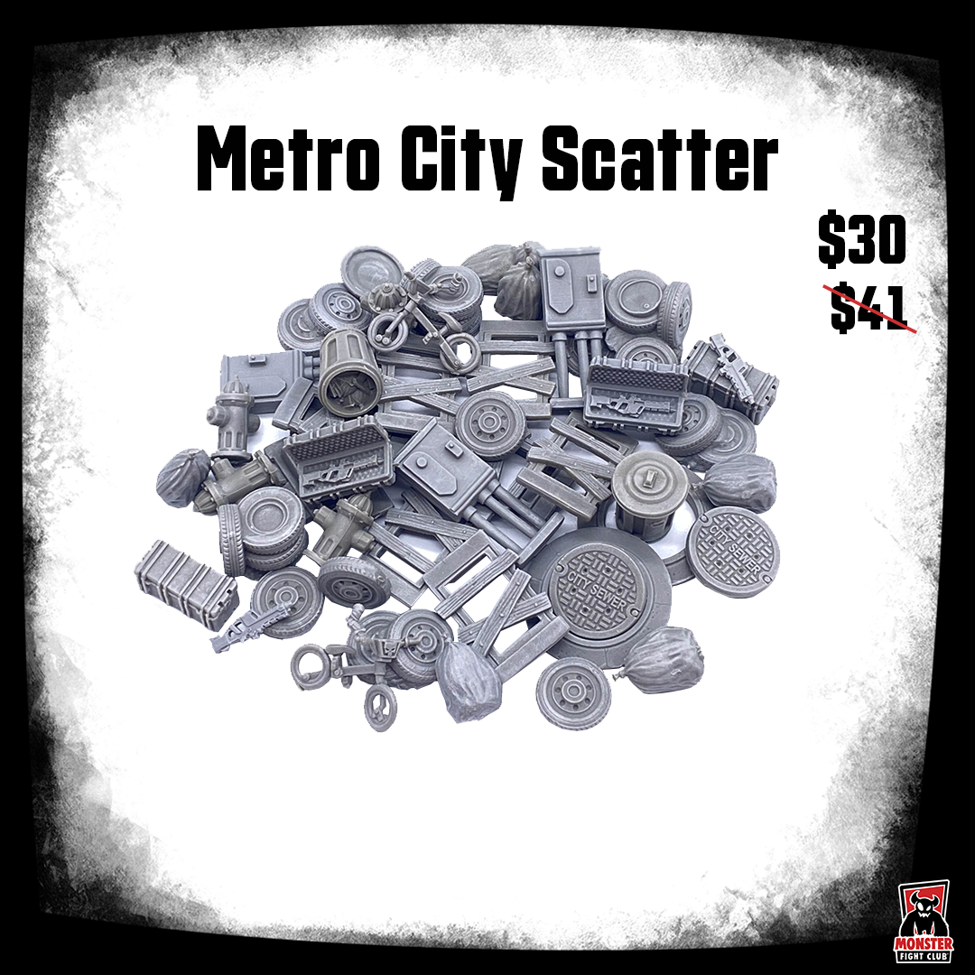 Metro City Scatter Bundle – Monster Fight Club