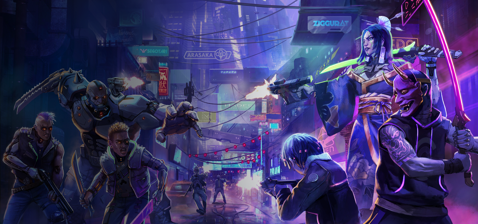 Cyberpunk RED: Combat Zone Factions – Monster Fight Club